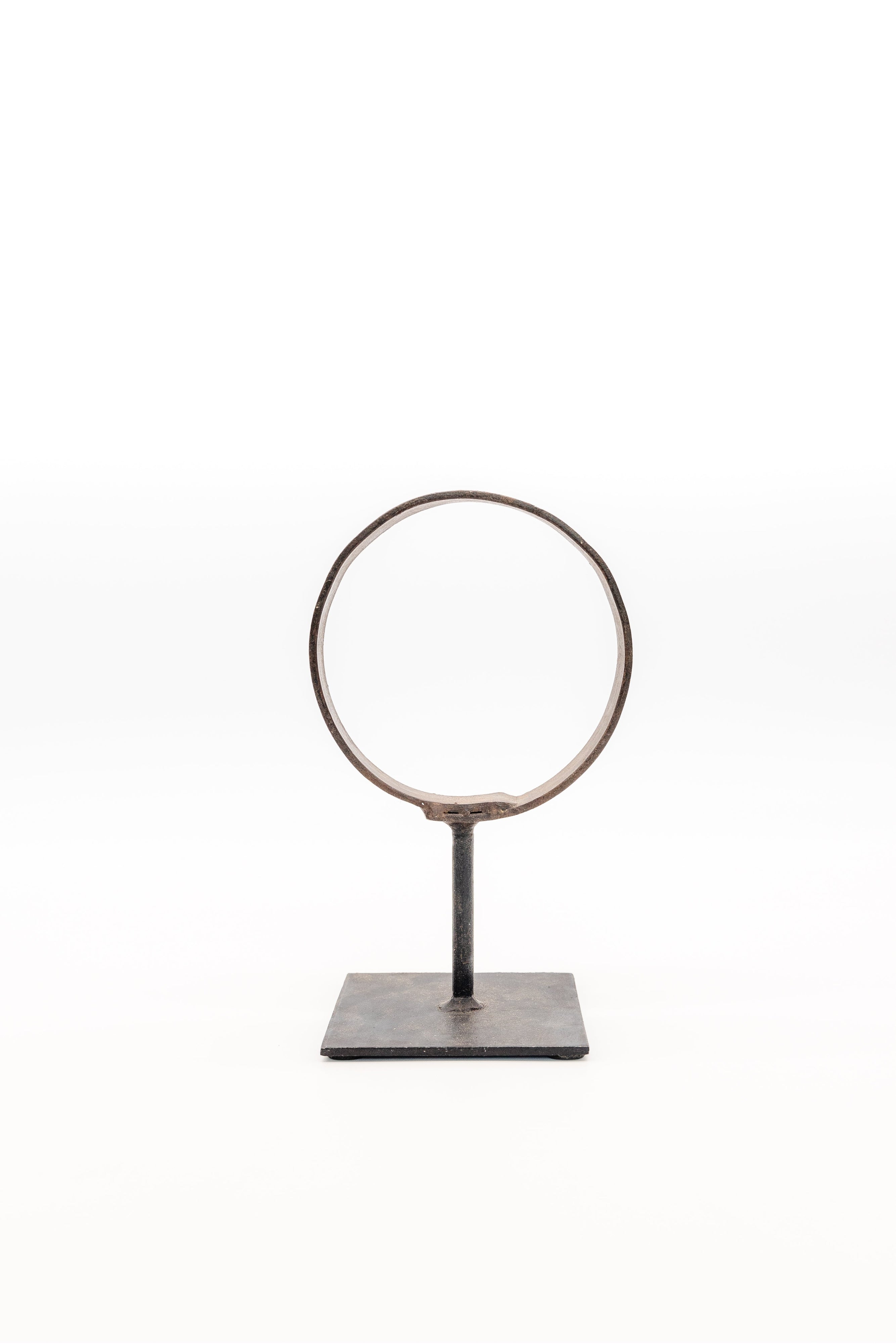 Found Metal Ring on Stand – Nest Style & Design